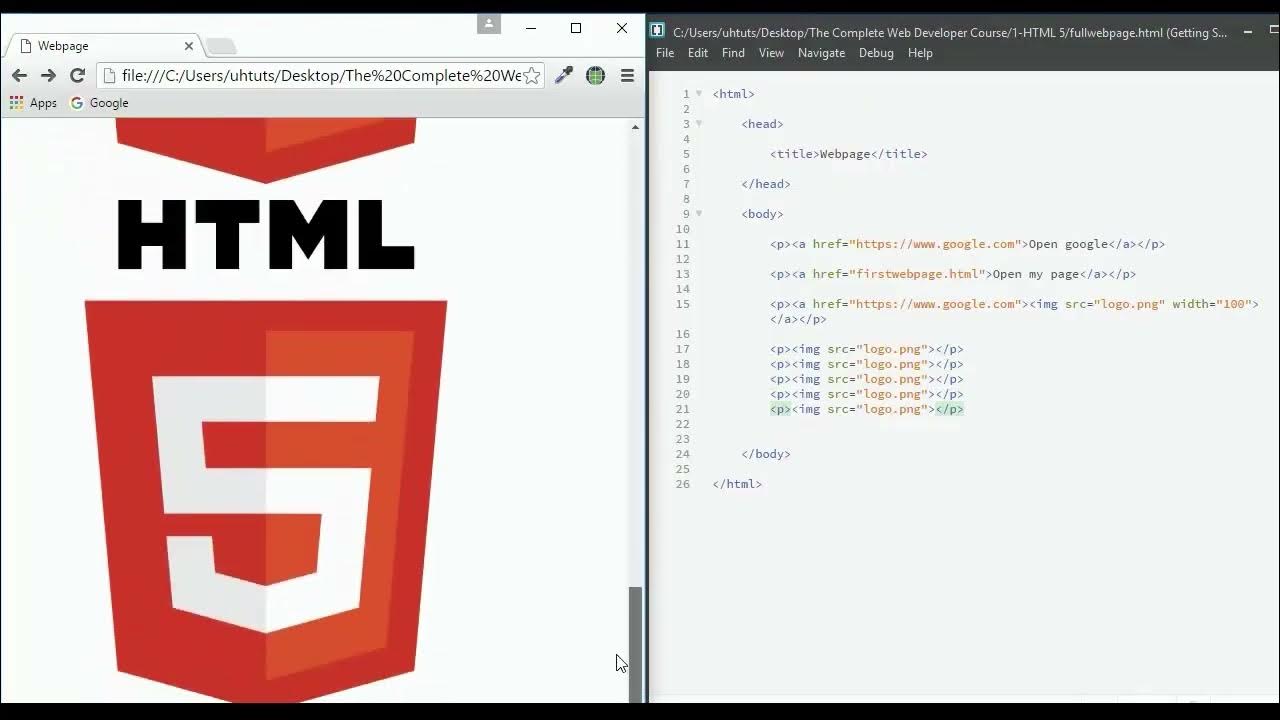 Ep.12 | Adding Links in HTML | Beginner’s Guide - YouTube