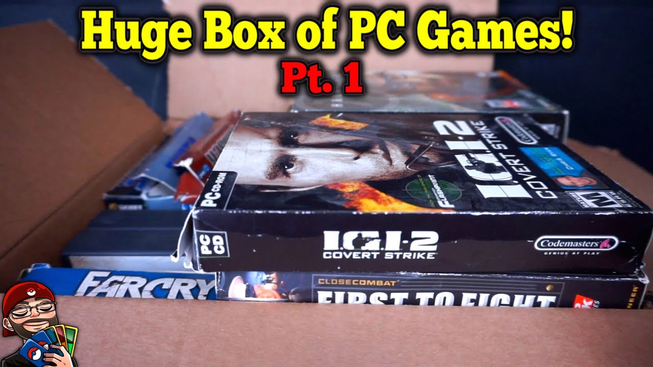 Unboxing a HUGE box of PC Games! Pt. 1 - YouTube