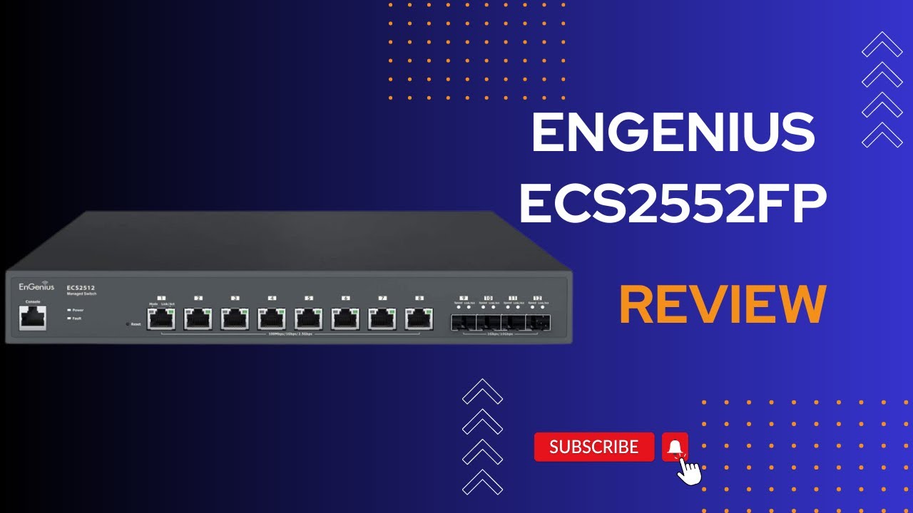 EnGenius ECS2552FP Review | 740W of PoE Power - YouTube