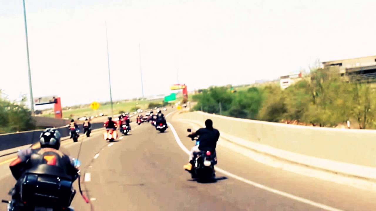Wheels of Soul motorcycle club dedication run fallen riders - YouTube