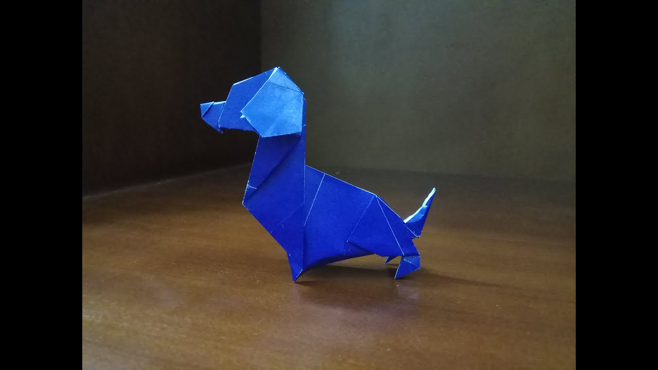 How To Fold Origami Dog Step By Step (Ryo Aoki) - YouTube