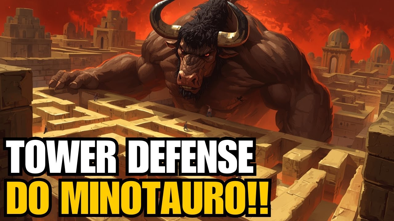 Construa seu LABIRINTO e DEFENDA o MINOTAURO nesse TOWER DEFENSE ...