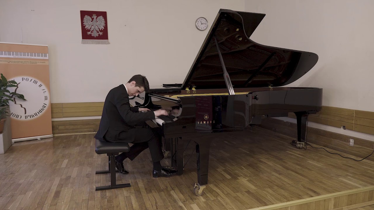 Fryderyk Chopin Etiuda c-moll op 10 nr 12 "Rewolucyjna" - Michał ...