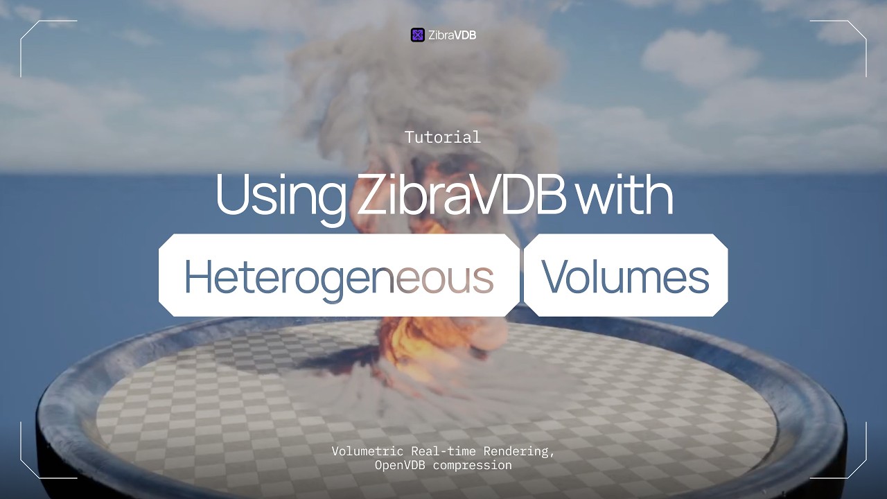 ZibraVDB Heterogeneous Volumes Unreal Engine Tutorial - YouTube