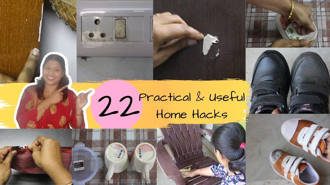 22 Practical & Useful Home Hacks Using 1 Product | Solve Your 22 Home ...