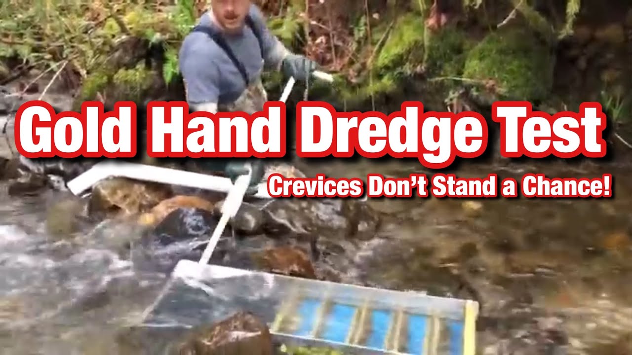 Capitol Gold Hunter - Gold Hand Dredge Test!!! - YouTube