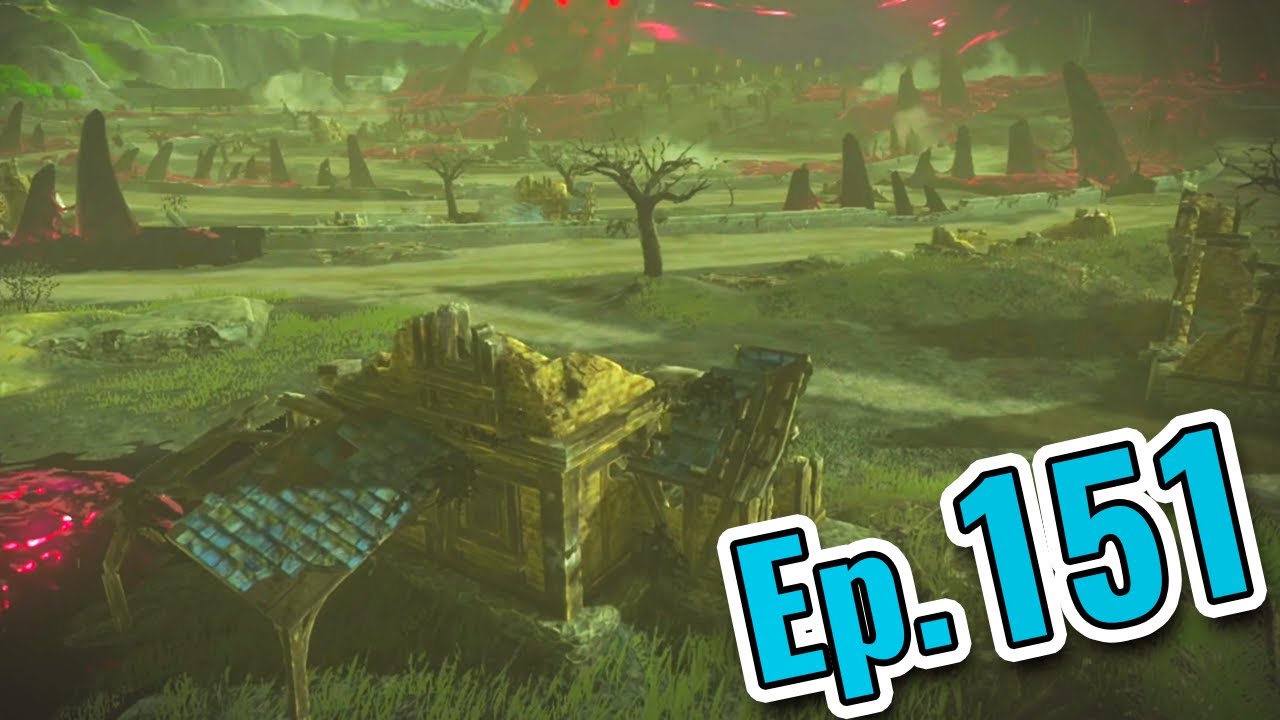 The Ruins of Hyrule Castle Town -- The Legend of Zelda: Breath of the ...