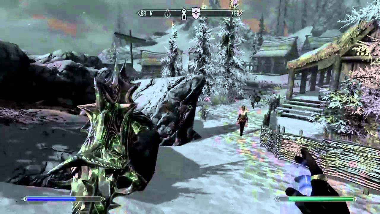 Skyrim - Reanimate Corpse Glitch - YouTube