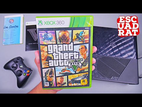 Grand Theft Auto V Xbox 360 Kutu Açma ve Oynanış - GTA 5 Xbox 360 Orijinal Sürüm