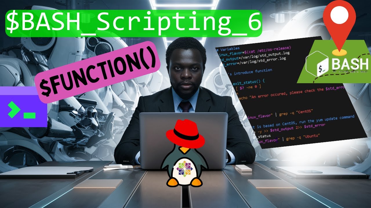 FONCTIONS AVEC LE LANGAGE BASH SUR LINUX? | FUNCTION IN BASH SCRIPTING. - YouTube