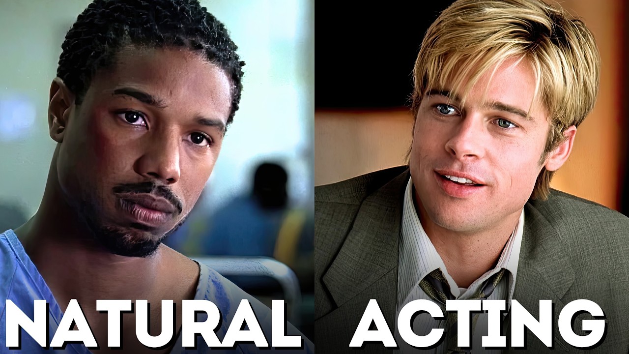 NATURAL Acting Examples: How The Great Actors Get Into Character - YouTube