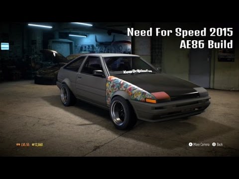 Need For Speed 2015| AE86 Build - YouTube