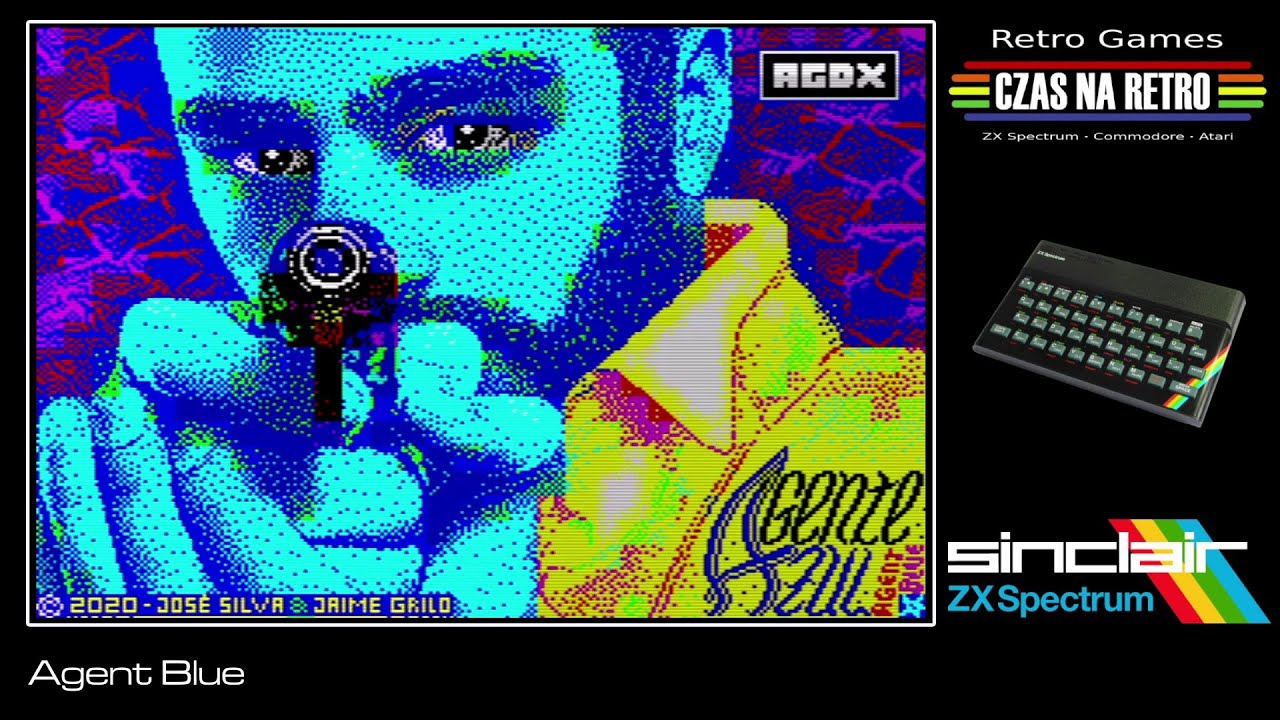 Agent Blue (2021) - ZX Spectrum - YouTube
