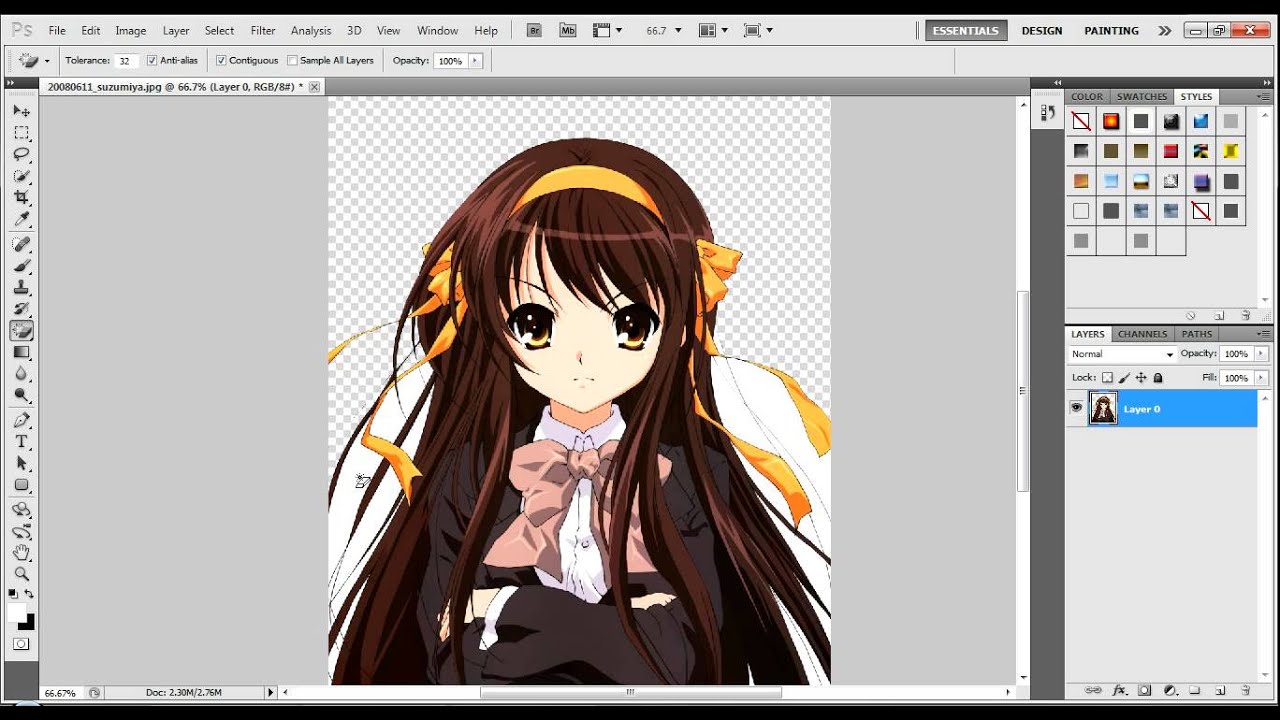 How to render a anime picture - YouTube