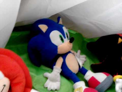 Sonic Plush-Knuckles Get's Sick - YouTube