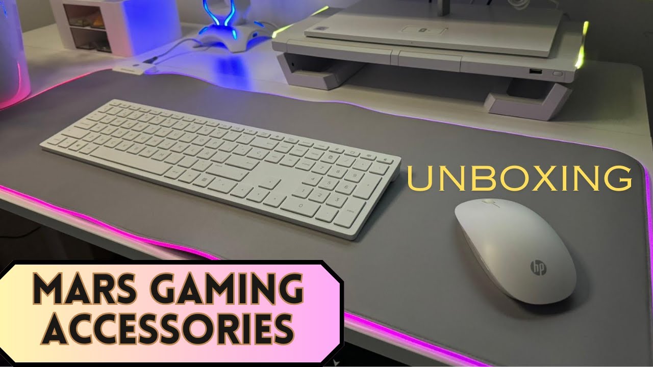 MARS GAMING | DESEMPAQUETADO Y CONFIGURACION - YouTube