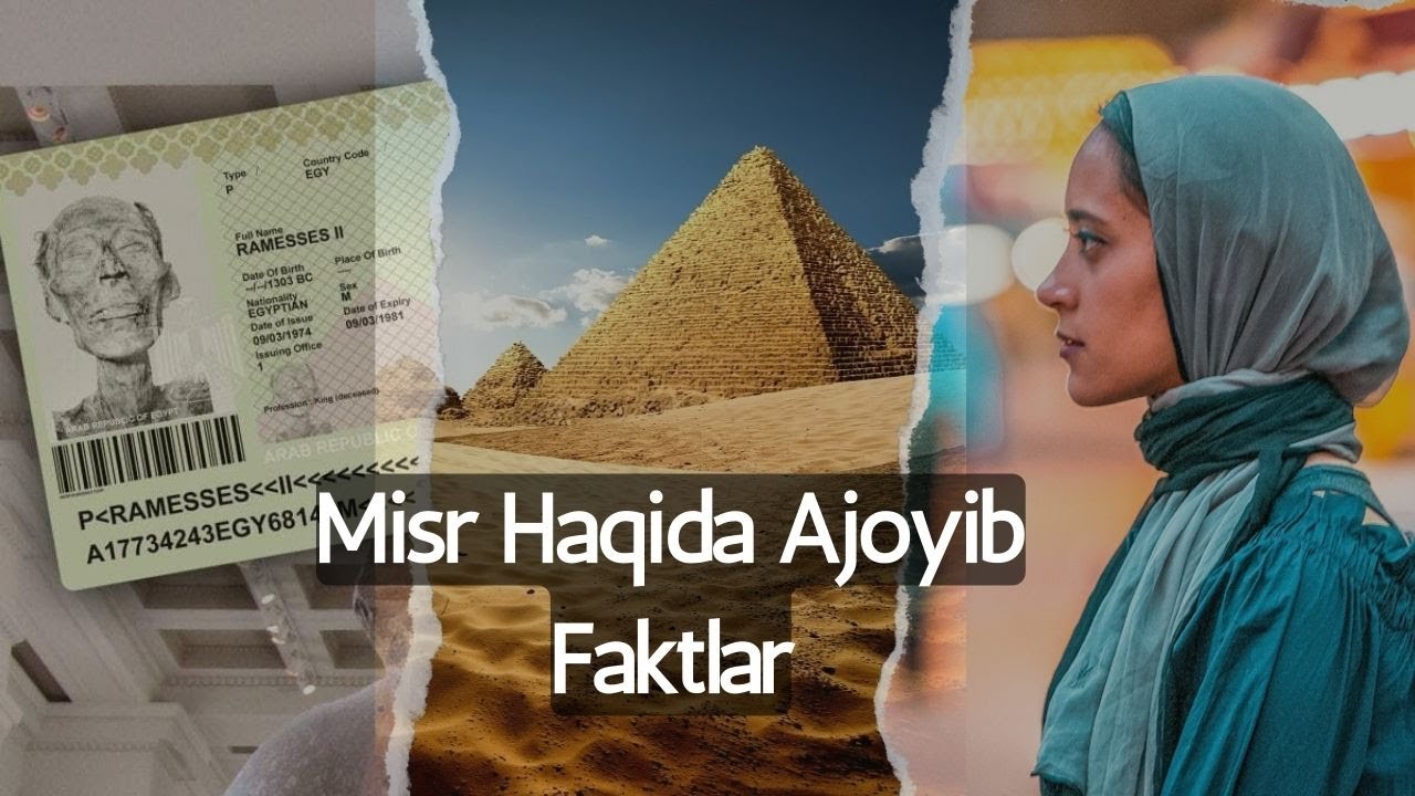 Misr haqida ajoyib faktlar / Qiziqarli faktlar #Misr - YouTube