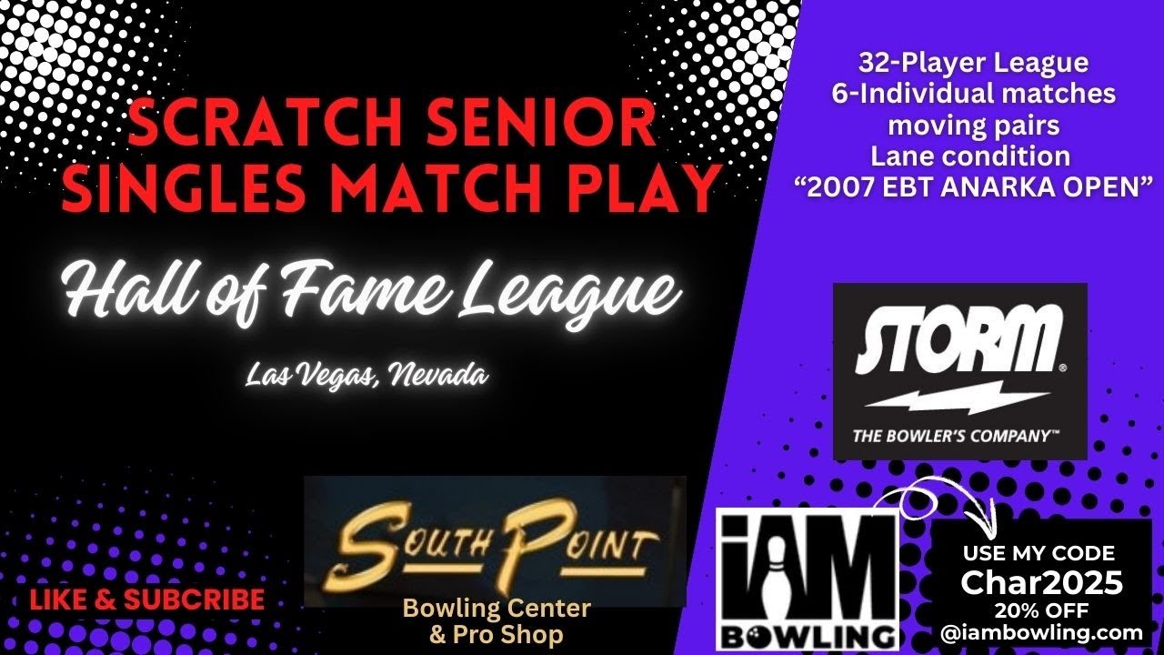 Hall of Fame Scratch Senior Match Play League Week 11 11/14/25 - YouTube