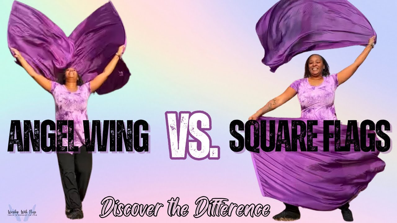 Angel Wing Flags vs. Square Flags: How to Choose - YouTube