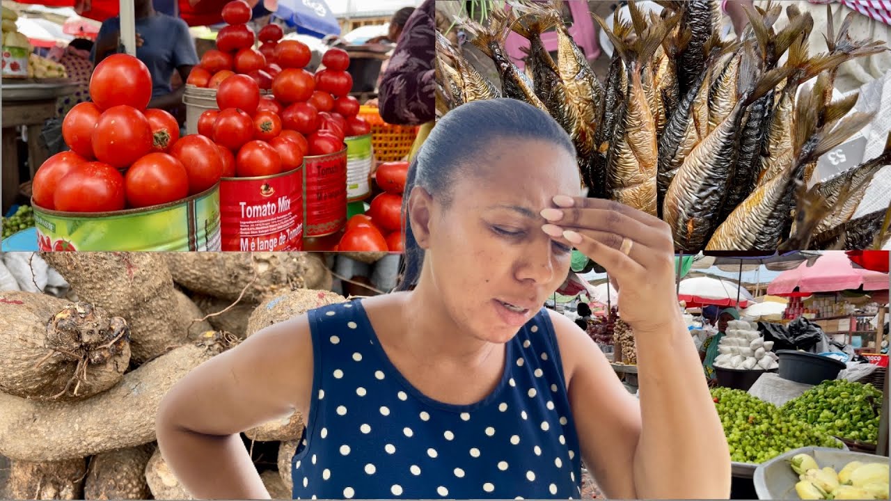 Market Vlog| What $4 Got Me In Dome Market In Accra| Ghana - YouTube