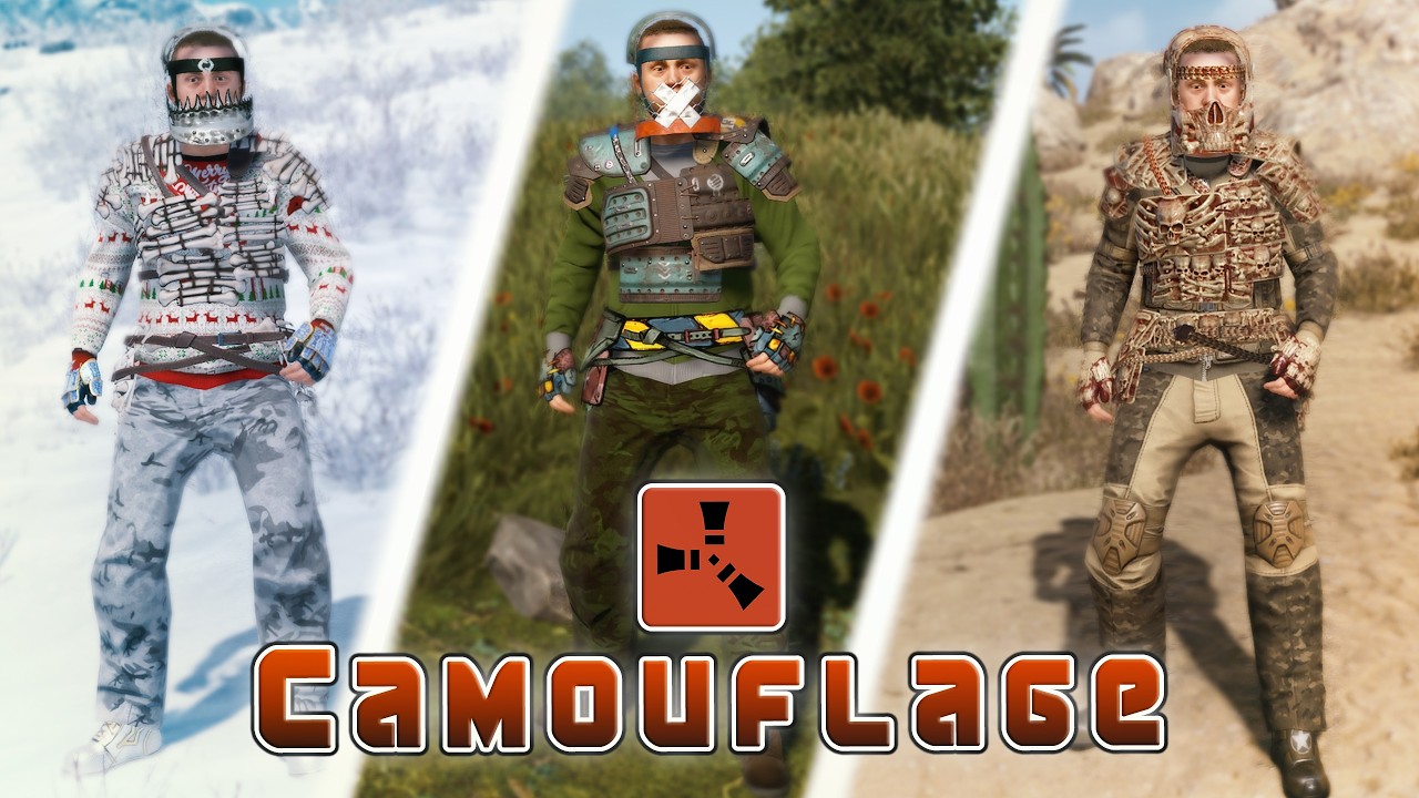 The Best Budget Camouflage Skins In Rust? (2026) - YouTube