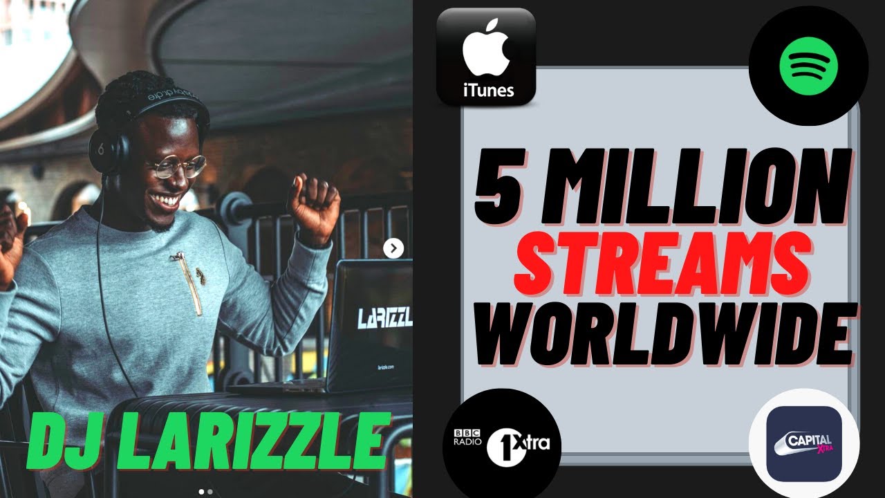 5 MILLION STREAMS WORLDWIDE | DJ LARIZZLE TELLS US HOW HE BECAME A ...