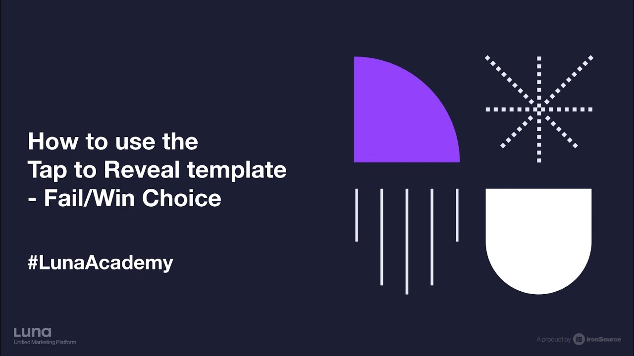 How to Use the Tap to Reveal Template - Fail/Win Choice - YouTube