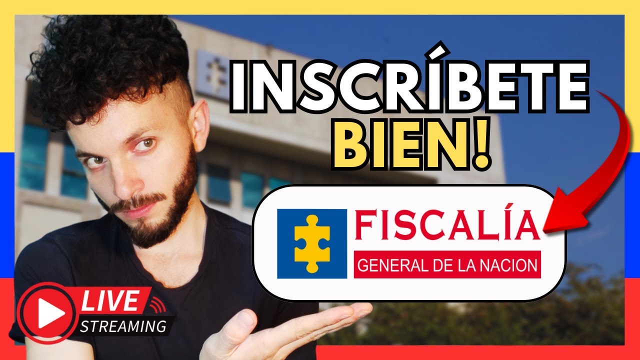 Inscribete Correctamente y GANA un EMPLEO en la Fiscalia! - YouTube