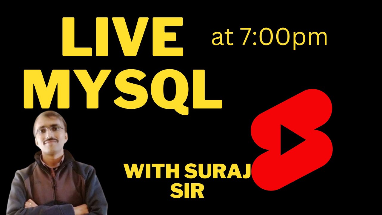 Mysql And Live Classcomputer And Excel Solution Youtube