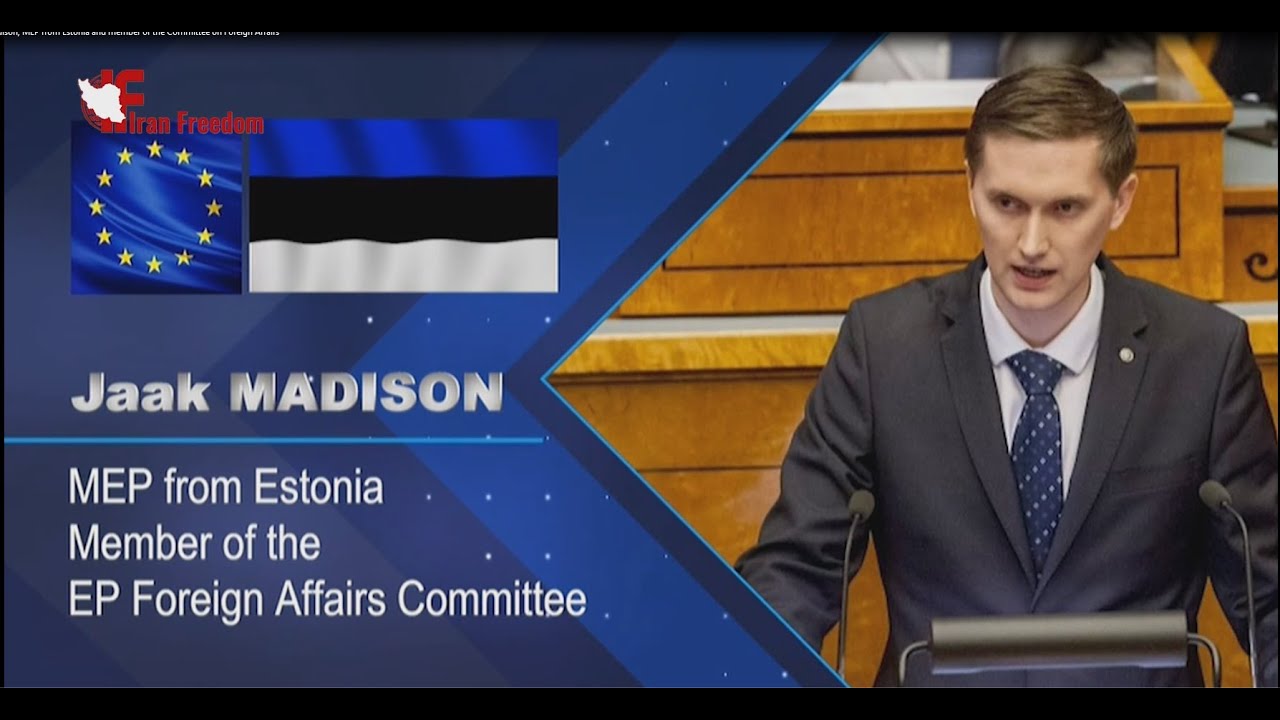 Jaak Madison MEP calls out Iran's human rights abuses in webinar on ...