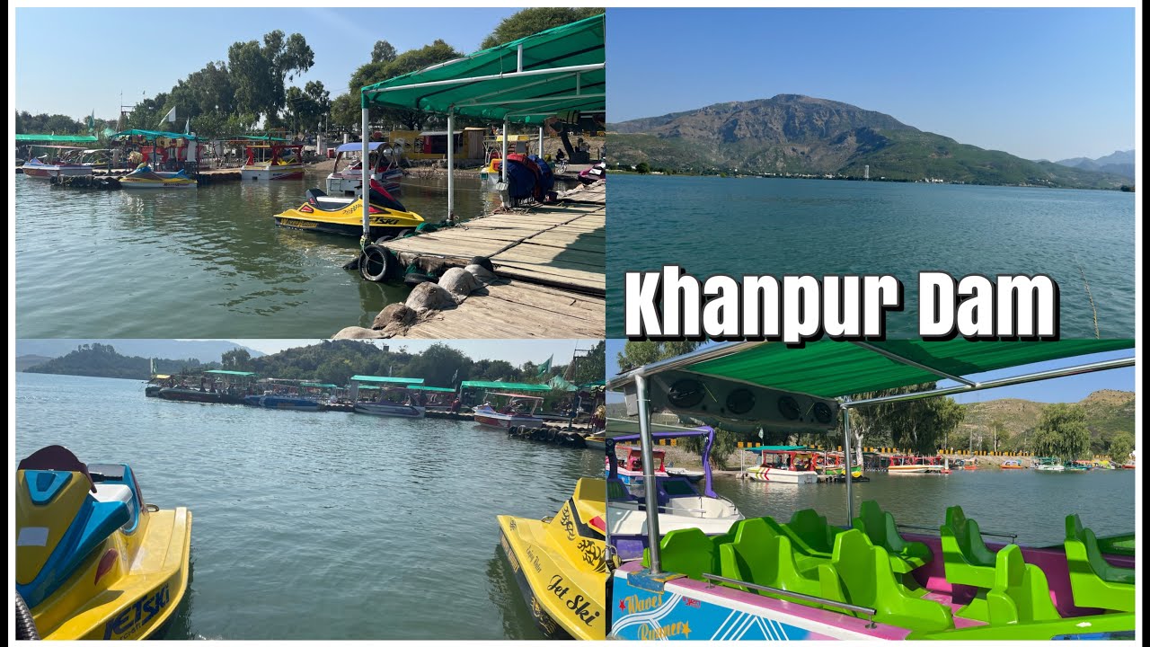 Khanpur Dam Tour | Parasailing in Khanpur Dam | Islamabad Khanpur Dam ...