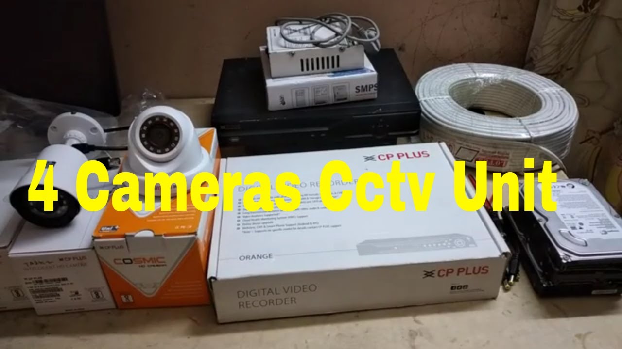 Cctv Cameras Quotation In Items - YouTube
