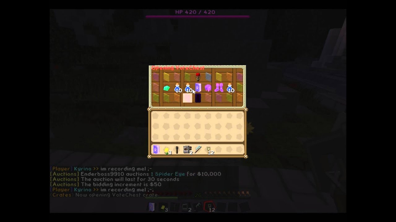 Minecraft AlisonMC Vote Key Opening #2 - YouTube