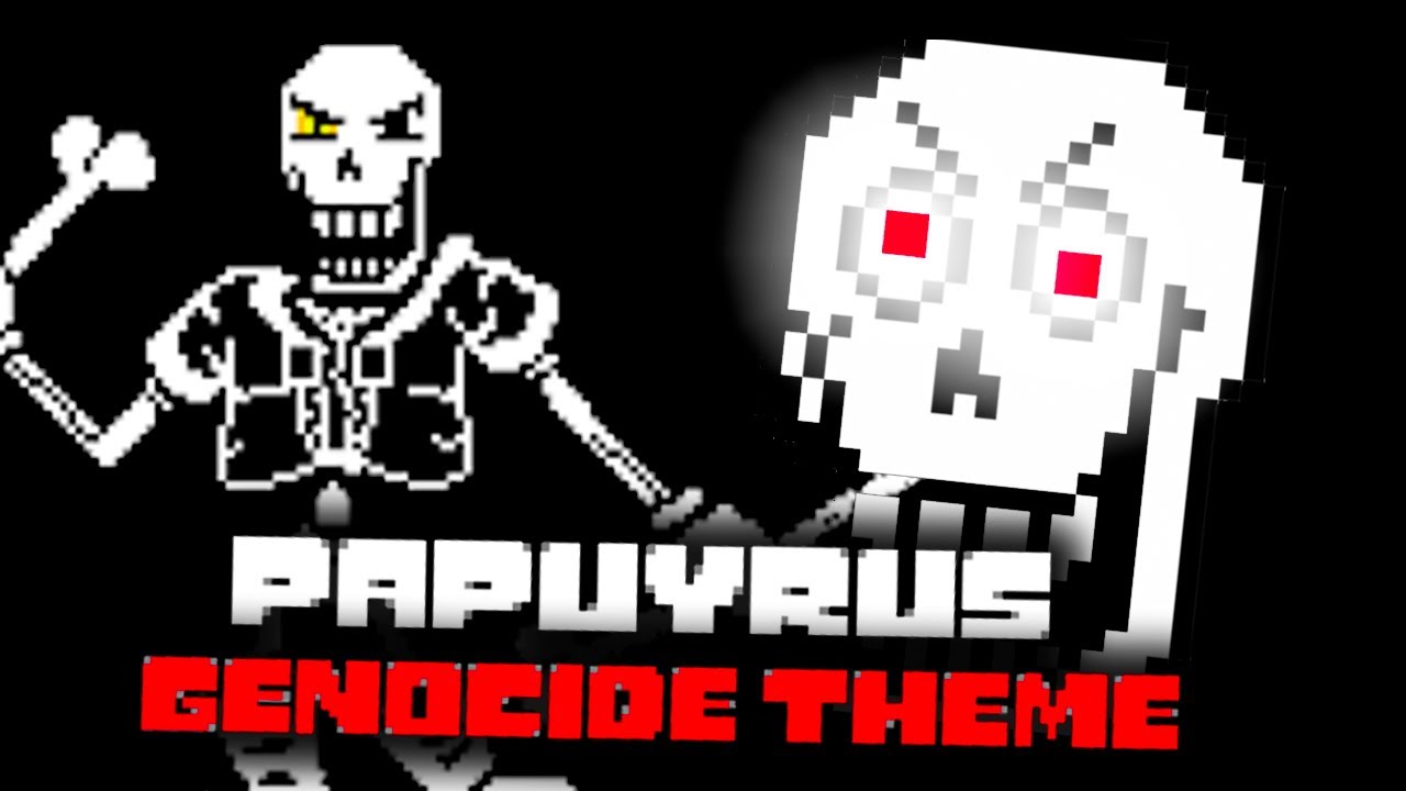 Undertale - No Mercy Papyrus Theme - YouTube