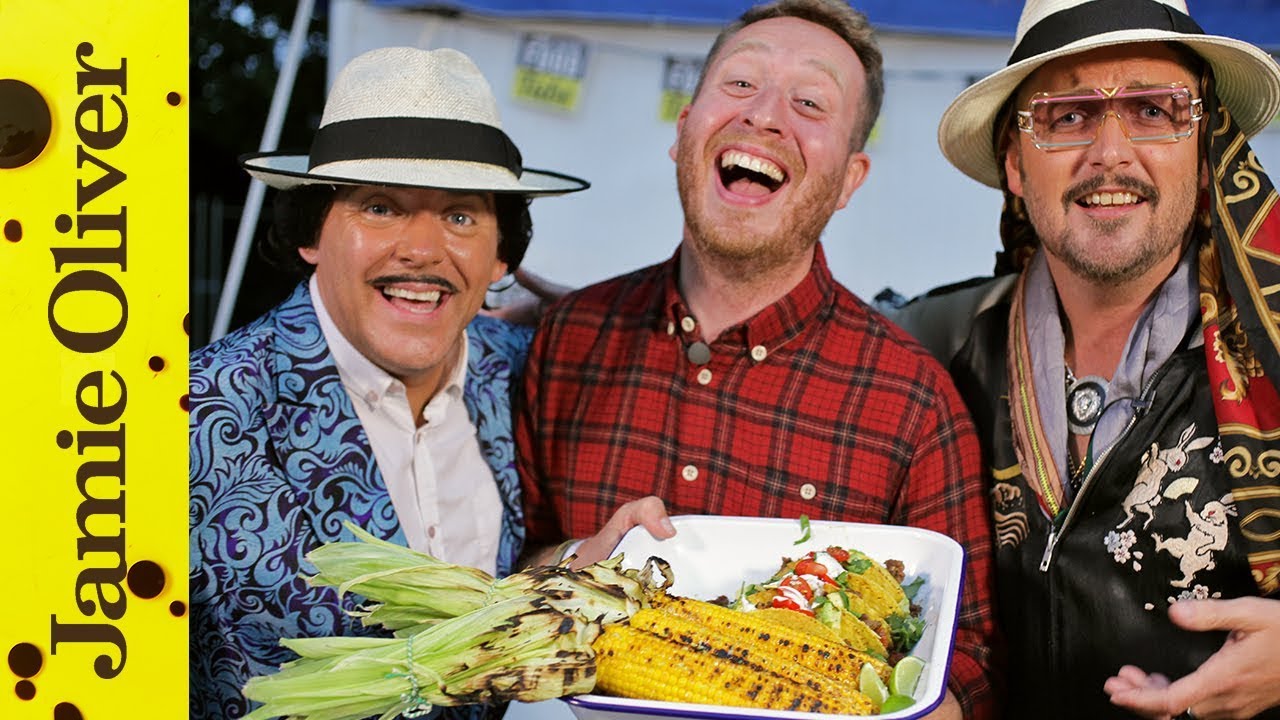 Spicy Beef Tacos | Food Busker & Cuban Brothers - YouTube