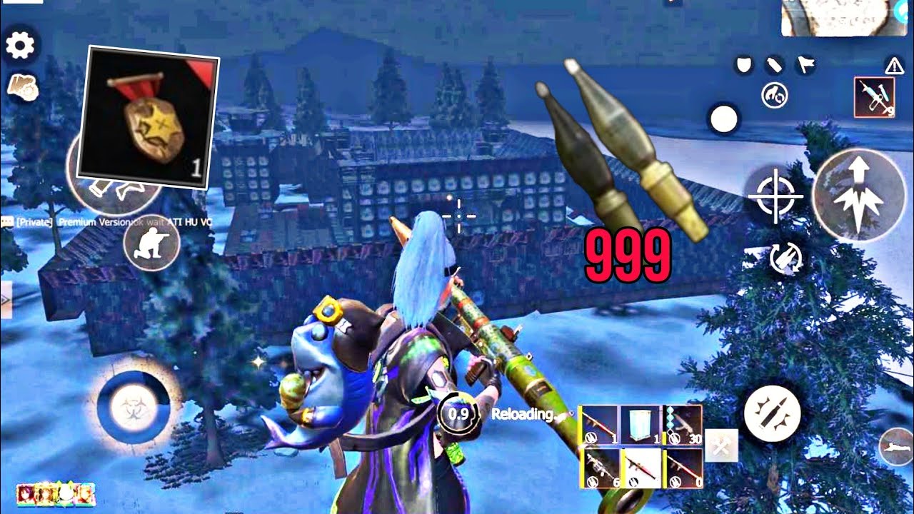 999 Rocket Spam On Badge Base | Taking Badge From 60x Server | Last ...