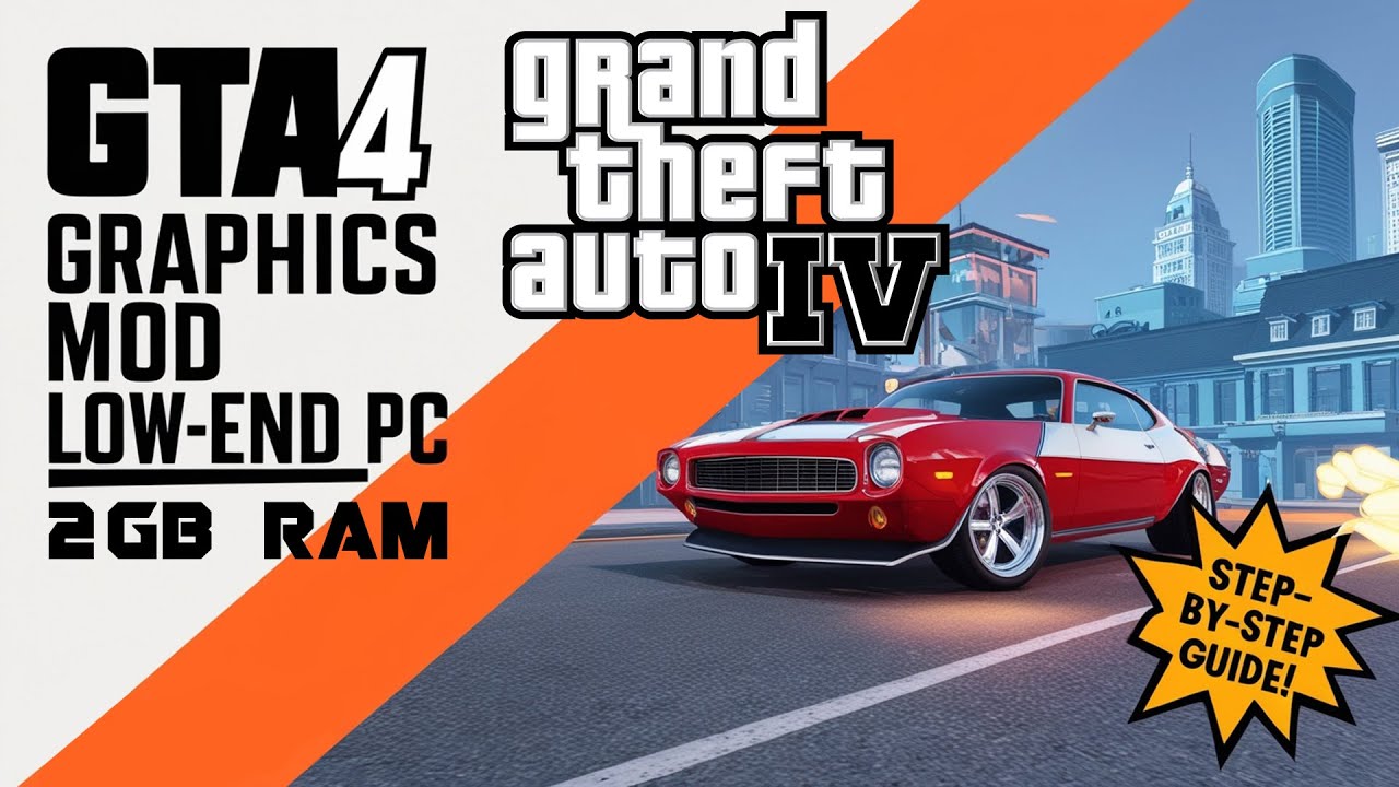 Installing Graphics Mod For GTA 4 for Low End Pc | GTA 4 ENB Graphics ...