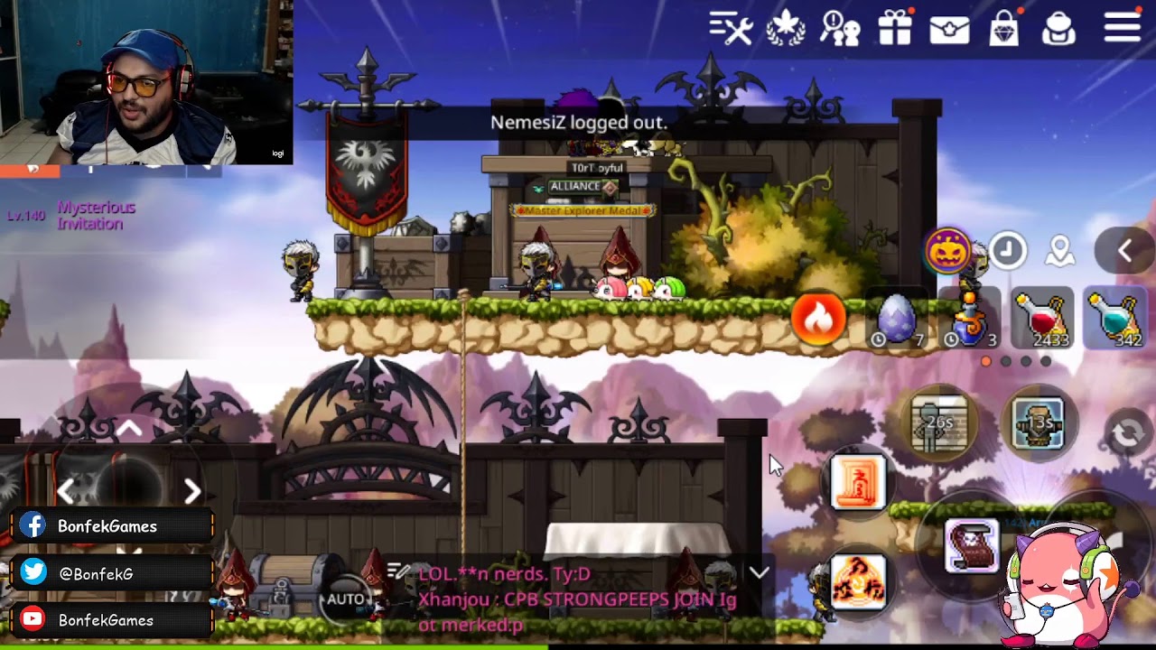 Maplestory M Bosses y mas - YouTube