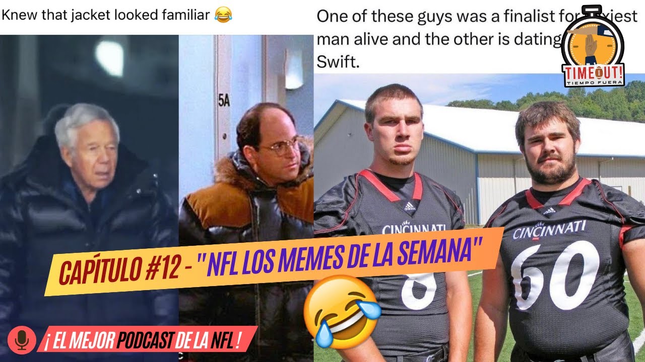 NFL - "LOS MEMES DE LA SEMANA" - JETS VS. RAIDERS, ROBERT KRAFT, TRAVIS ...
