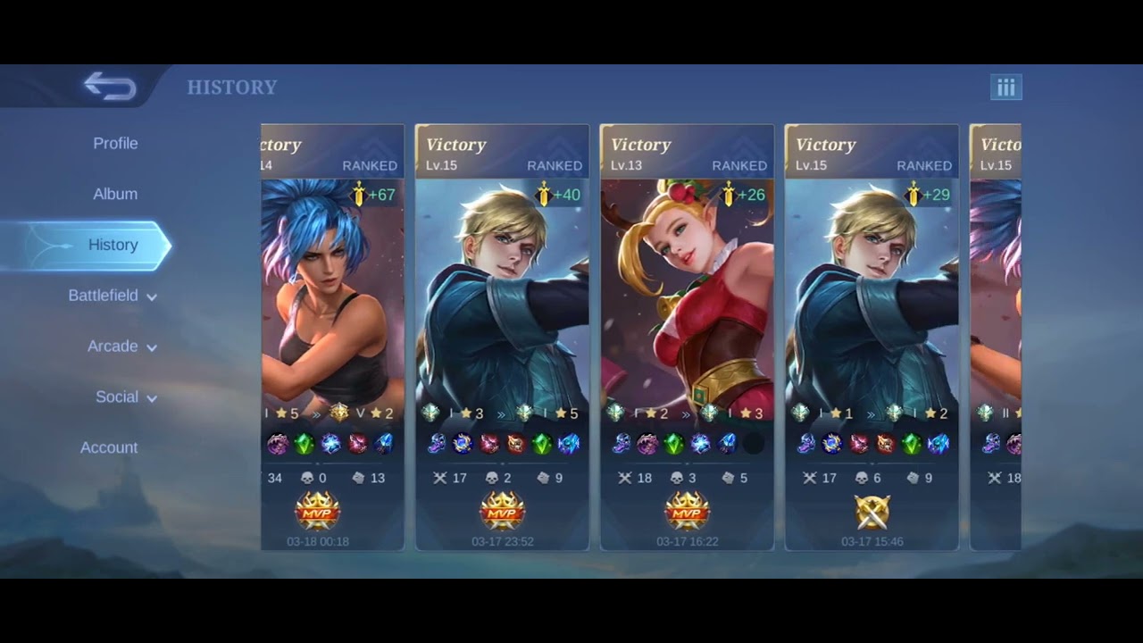 History in MLBB (41kills KARINA) - YouTube