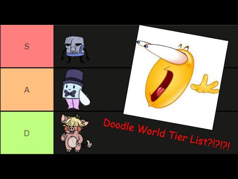I made a Doodle World Tier List - YouTube