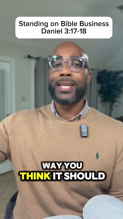 Stand on Bible Business - Daniel 3:17-18 #bible #devotional #motivation ...