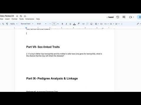AP Bio Genetics Lecture '23 - YouTube