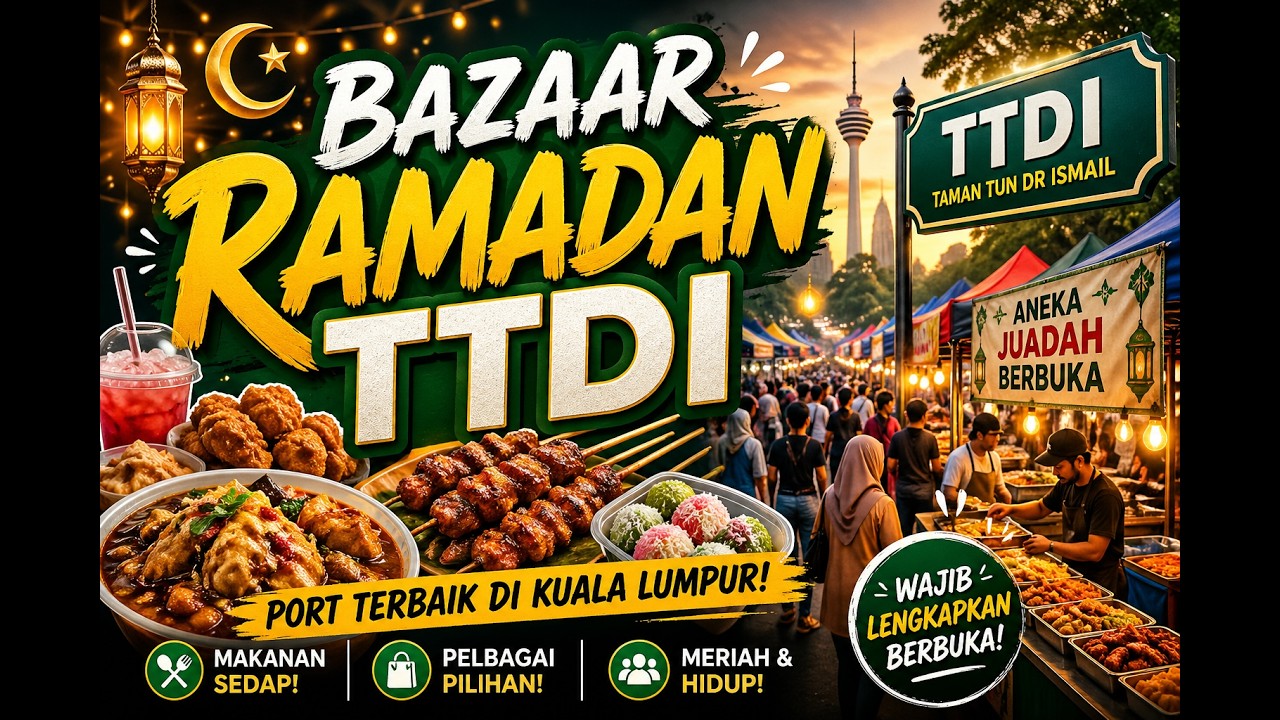 Bazaar Ramadan TTDI 2024 - YouTube