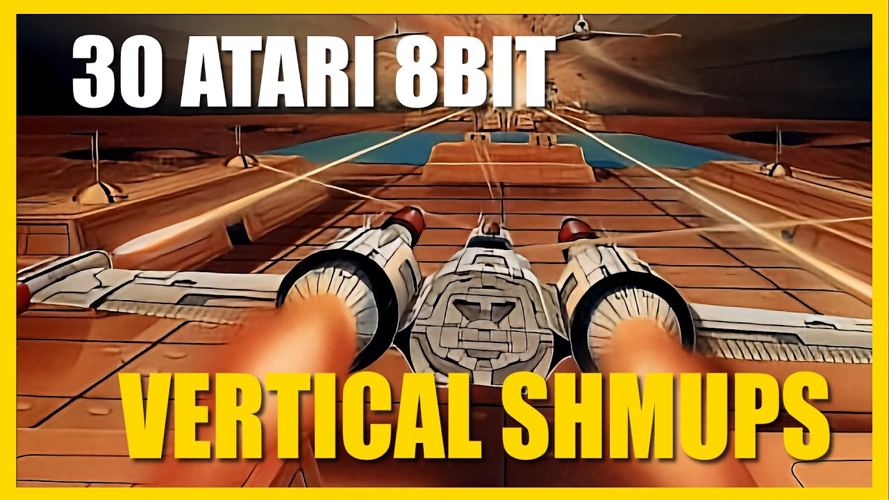 30 Essential Atari 8bit Vertical Flying SHMUPS for your Atari 400 Mini ...