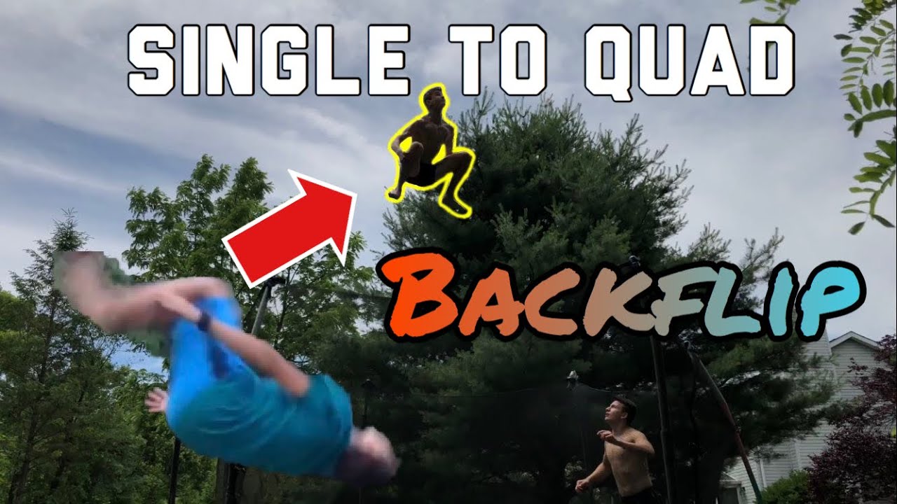 Single to Quad BACKFLIP - YouTube