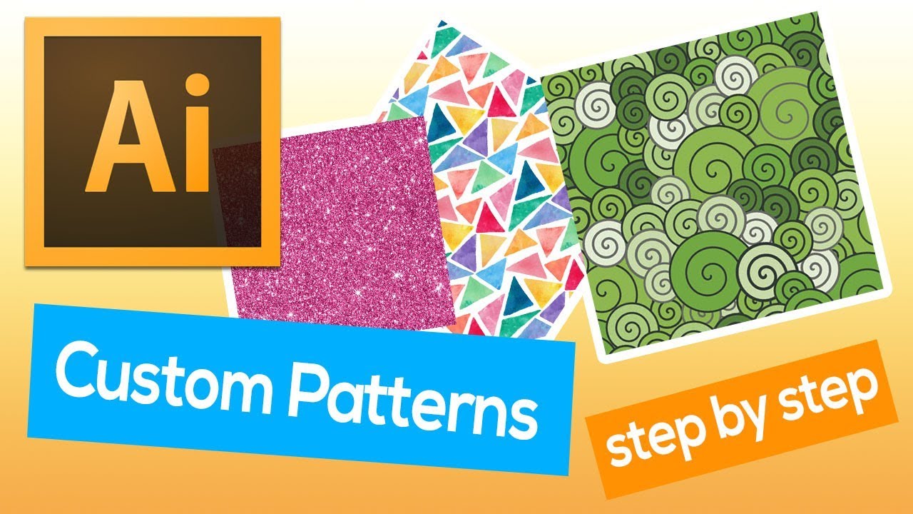 CREATE AND SAVE PATTERN IN ILLUSTRATOR | STEP BY STEP TUTORIAL - YouTube