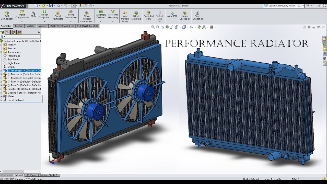 Car Performance Radiator (For Race cars/Formula SAE/BAJA SAE/Gokart ...