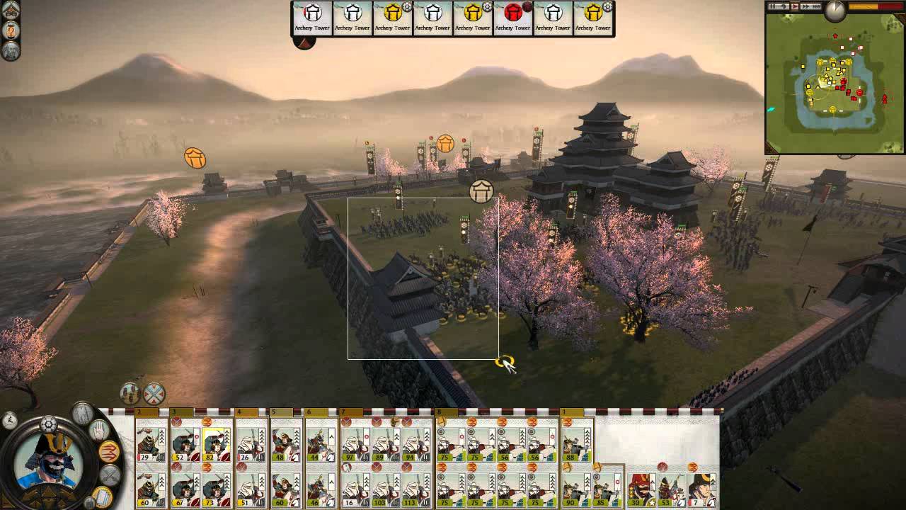 Shogun 2 Total War: Chosokabe Campaign Part 26 - Defend Kyoto! - YouTube