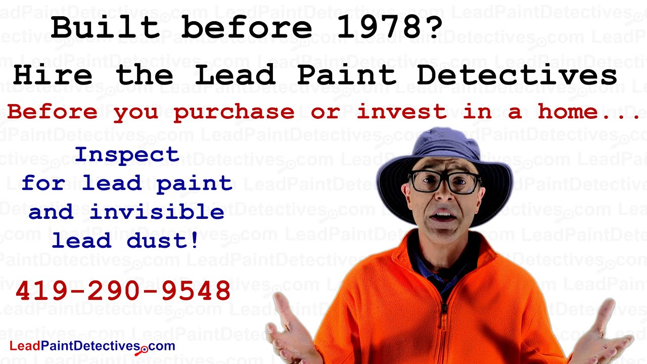 Hire a Lead Paint Detective for Lead-Safe Inspections - YouTube
